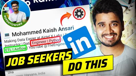 Must Do These Settings On Linkedin For Job Hunting Youtube