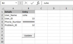 How To Update Data From One Sheet To Another Sheet Through Vba In Microsoft Excel
