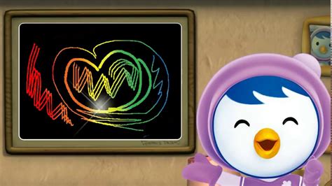 뽀로로놀이교실 뽀로로게임 패티 스크레치 그림 놀이 Youtube