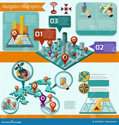 Document Routing Line Icons Collection Routing Workflow Automation