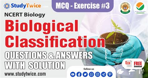 New Biological Classification Biology Mcq For Neet Ug 2024 1