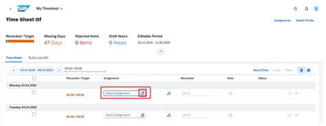 Working With The New My Timesheet App Version 4 F Sap Community