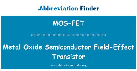 MOS FET ยอมาจาก โลหะ ออกไซด สารกงตวนำฟลดผลทรานซสเตอร Metal Oxide Semiconductor Field