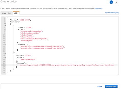 Langkah 1 Mengonfigurasi Layanan Aws Amazon Kinesis Agent For