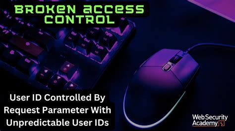 Broken Access Control User Id Controlled By Request Parameter With