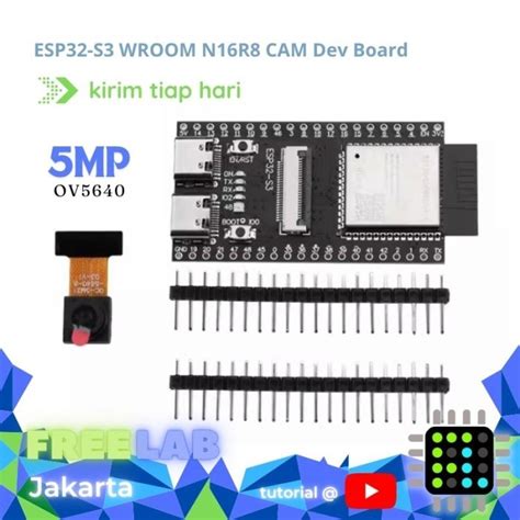 Jual Esp32 S3 Wroom N16r8 Cam Dev Board Wifi Bluetooth Ov5640 Esp32 S3 Camera Shopee Indonesia