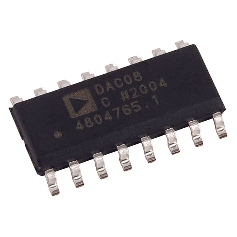 Analog Devices Dac08csz 8 Bit D To A Converter Soic Rapid Electronics