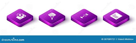 Isometric Neural Network Infographics Vector Illustration