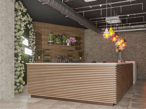 Loft Style Flower Boutigue Design On Behance