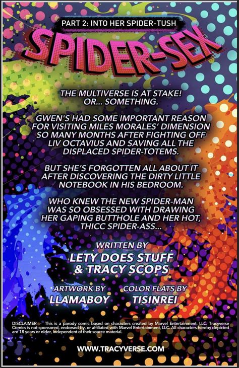 Spider Sex 1 And 2 Tracy Scops R Spidergwen 34