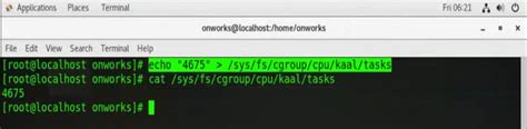 Configure Cgroups In Centos Linux Geeksforgeeks