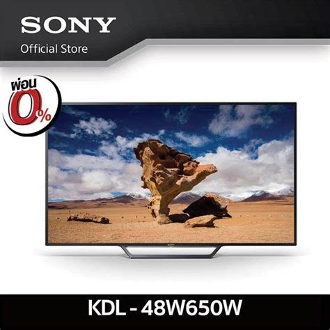 Sony Bravia Kdl 48w650d Led Hd Readyfull Hd สมาร์ททีวี