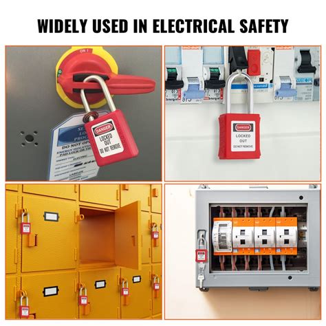 Vevor Vevor Lockout Tagout Locks Set 10 Pcs Red Safety Lockout