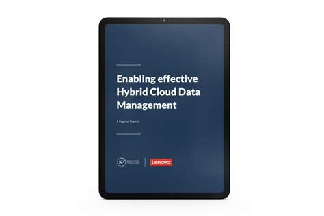 Enabling Effective Hybrid Cloud Data Management Lenovo Storage Central