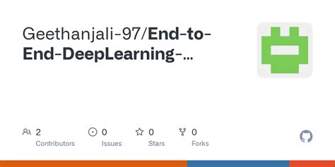 github geethanjali 97 end to end deeplearning project with mlflow and dvc