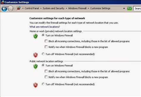 How To Enable Disable Firewall In Windows 2012 Demo Algae Education Services