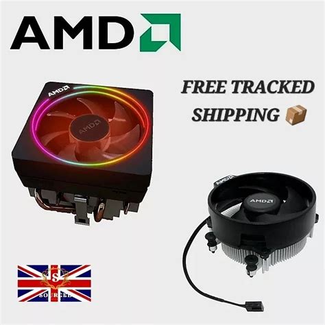 Amd Wraith Prism Rgb Led Cpu Heatsink Cooler Rrp Picclick Uk