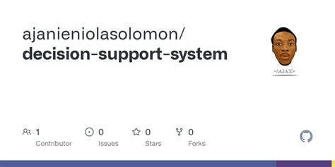 Github Ajanieniolasolomondecision Support System