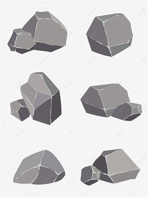 만화 핸드 드로잉 귀여운 돌 결석 사랑스러운 돌 돌 균열 Png 일러스트 및 벡터 에 대한 무료 다운로드 Pngtree