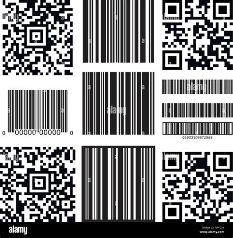Bar Code Strip Stock Vector Images Alamy