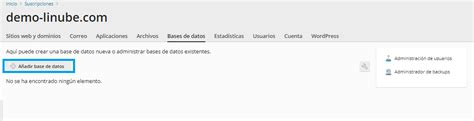 Crear Una Base De Datos MySQL Preguntas Frecuentes FAQ Linube