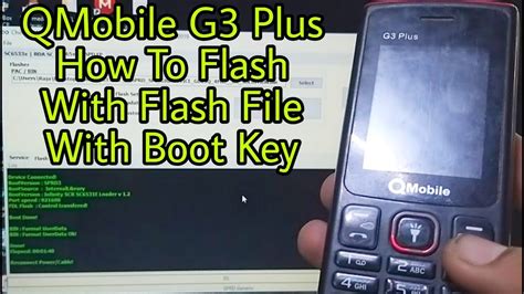 How To Flash Qmobile G Plus With Flash File With Boot Key YouTube