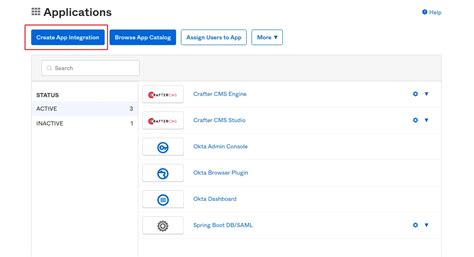 Integrating Okta With Saml2 To Crafter Engine