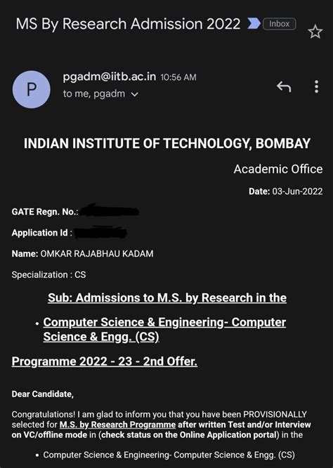 Computerscience Research Gate2022 Gate Iitbombay Iit Ms Cse