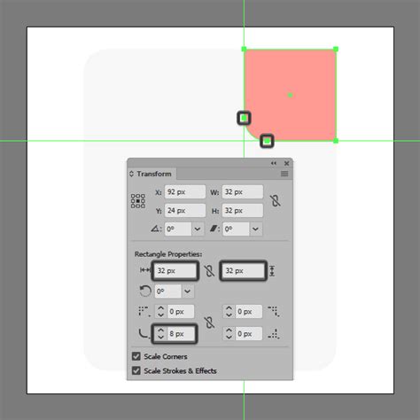 Adjusting The Corner Radius Of The Folded Section Vectips
