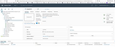 Cold Migrate Your On Premise Workload Vms To Vmware Cloud On Aws Were Virtually Connected