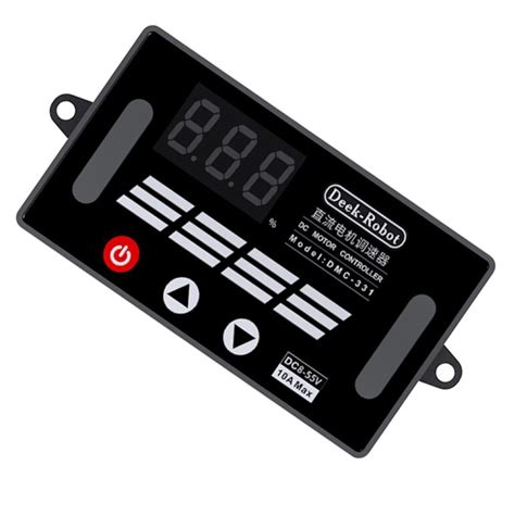 deek robot dmc 331 pwm dc motor speed controller wide voltage dc8 55v
