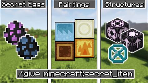 28 items you can only get with commands in minecraft 1 21 youtube