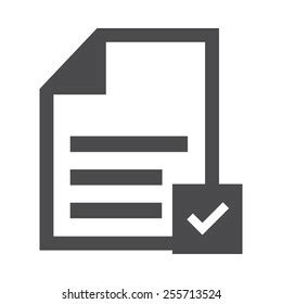 Checklist Vector Image Be Used Web Stock Vector Royalty Free