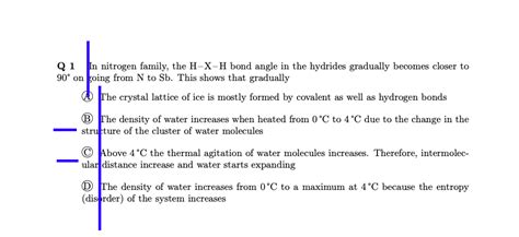 Solved How To Properly Alignindent Questions Question Text And