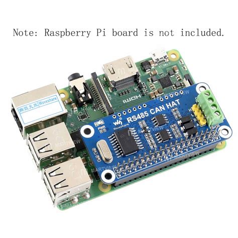 Rs485 Expansion Board Can Module Uart Communication Module For Raspberry Pi 4b 3b Zero W