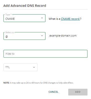 How To Update CNAME Aliases Canonical Name DNS Management