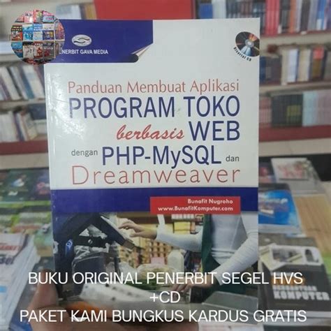 Jual Panduan Membuat Aplikasi Program Toko Berbasis Web Dengan Php