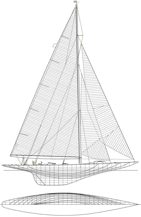 Endeavour 1934 Yacht J Class 180 Amati Ships Of Scale