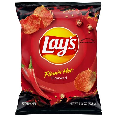 Lays Flamin Hot Potato Chips Shop Chips At H E B