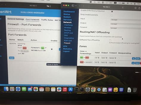 Port Forwarding Between Two Routers Network And Wireless Configuration OpenWrt Forum