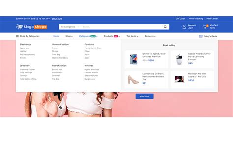 Multipurpose Elementor Woocommerce Responsive Theme Behance