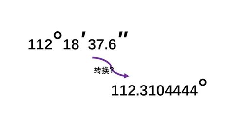 度分秒转换十进制度之excel实现 知乎