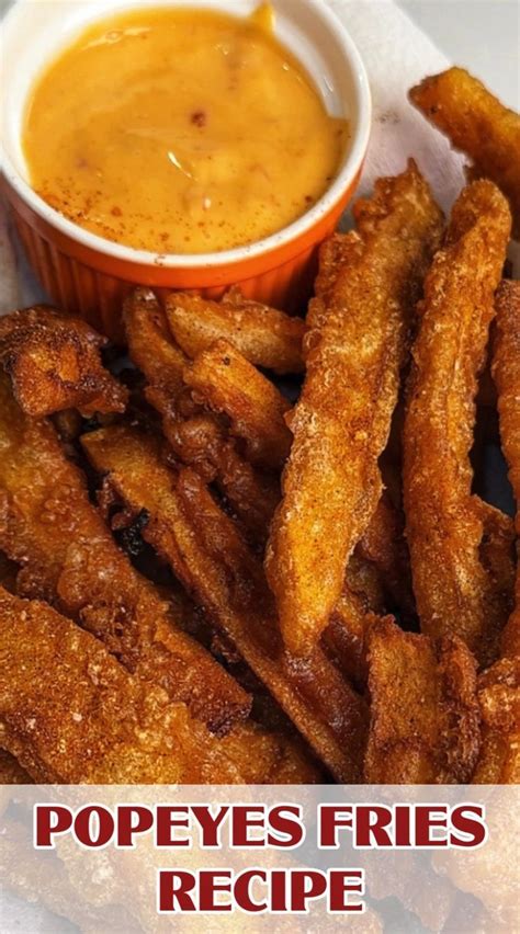 Popeyes Fries Video Recipe Video In 2024 Popeyes Fries Recipes