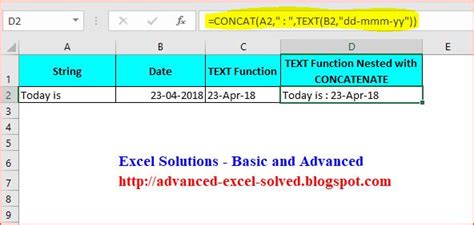 TEXT Excel Solutions Basic And Advanced