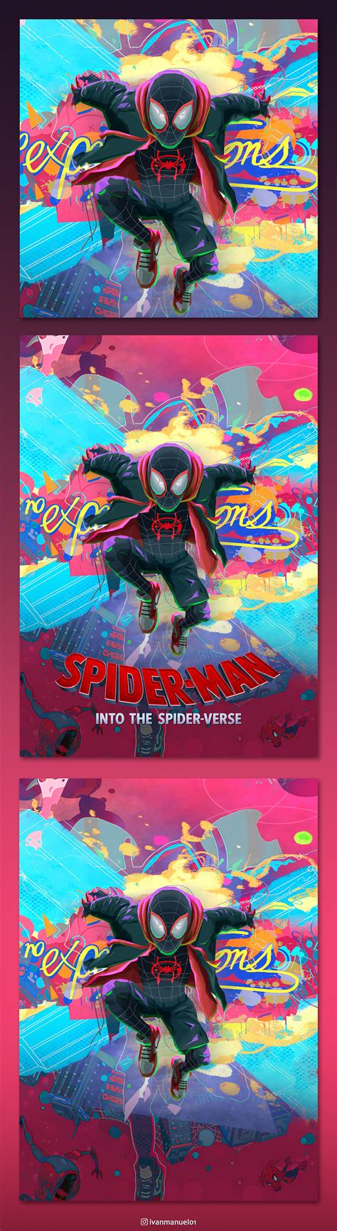 Spiderman Into The Spiderverse Fan Art On Behance