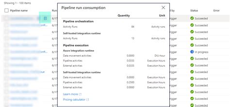 Azure Programatically Get Adf Pipeline Consumption Report Stack Overflow