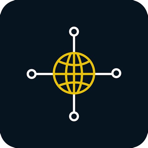 Networking Line Red Circle Icon 44222016 Vector Art At Vecteezy