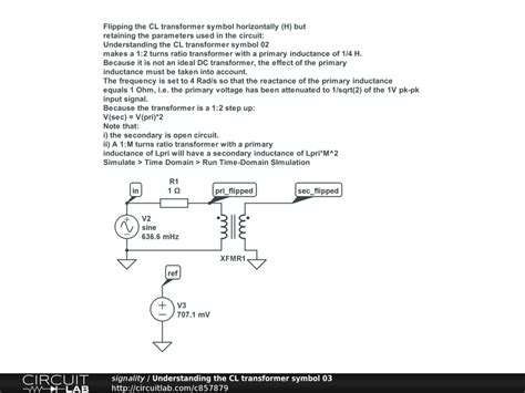 Transformer Symbol CircuitLab Support Forum CircuitLab