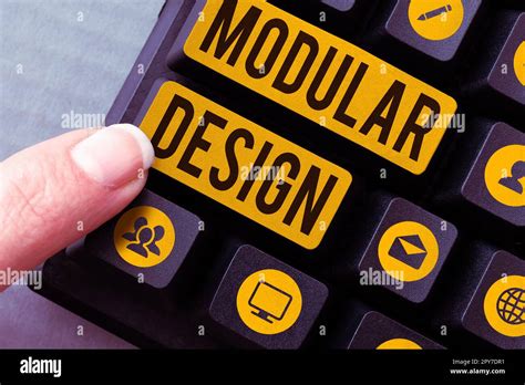 Inspiration Showing Sign Modular Design Concept Meaning Product Designing To Produce Product By
