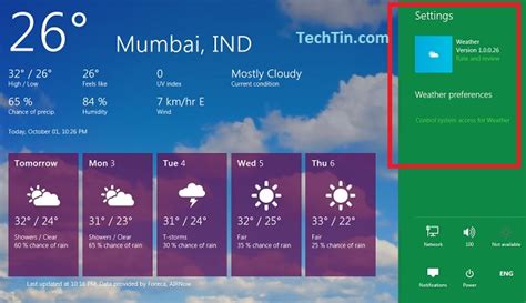How To Manage Windows Weather App TechTin